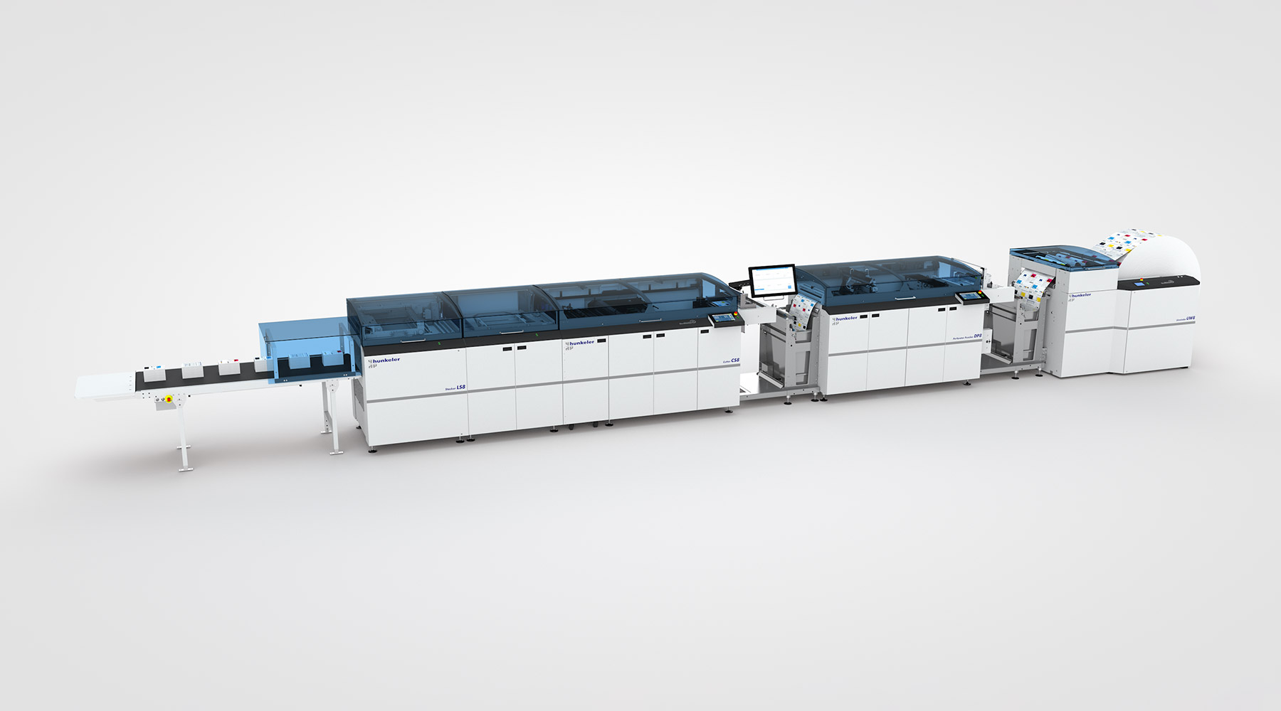 Roll to stack with DP8 - Hunkeler AG