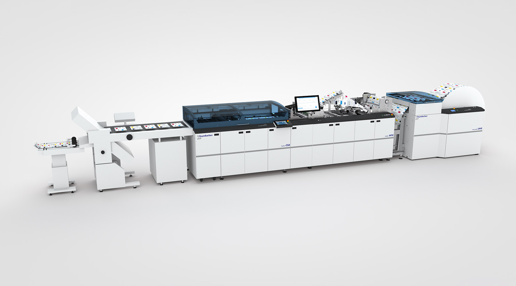Direct-Mail solution with WF8 and buckle folder - Hunkeler AG
